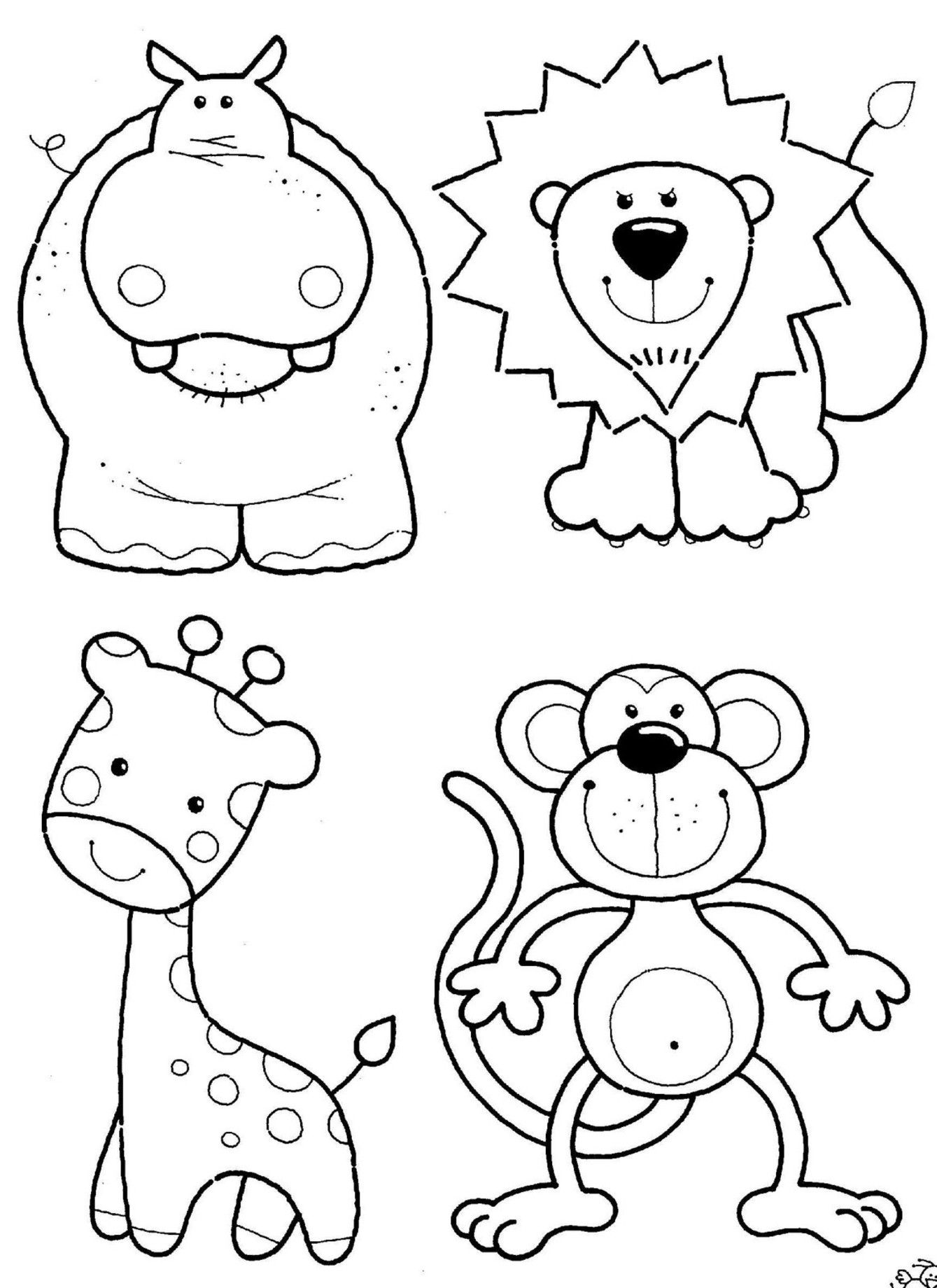 Free Animal Coloring Pages Free Color In Animals Download Free Clip Art ... Free Animal Coloring Pages Free Color In Animals Download Free Clip Art ...